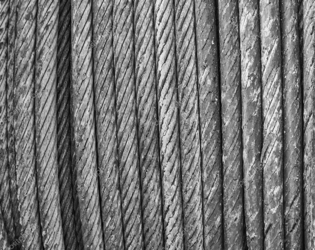 Textura de la cuerda de alambre - cable de alambre de acero resistente ...