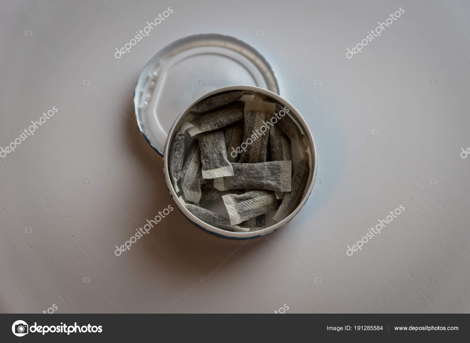 Snus Box Snus Moist Powder Tobacco Product Widely Consumed Norway ...