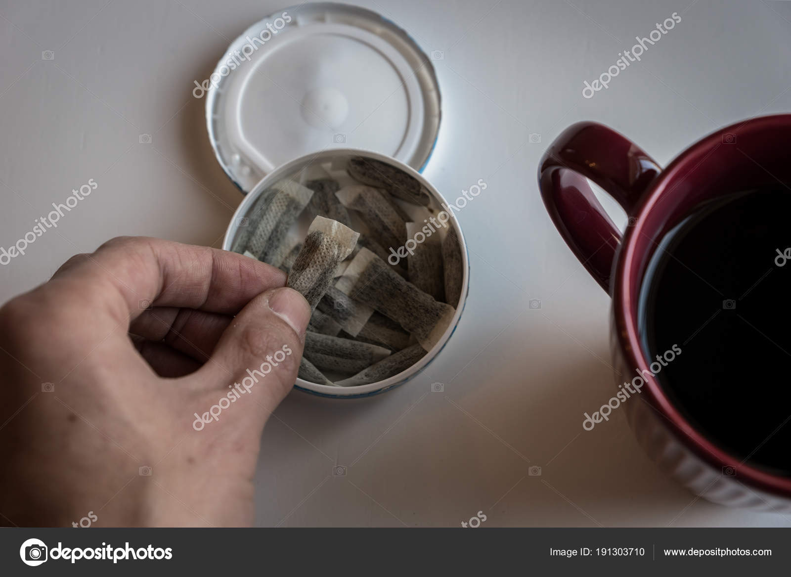 Snus Box Snus Moist Powder Tobacco Product Widely Consumed Norway ...