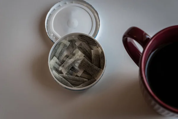 Snus Box Snus Moist Powder Tobacco Product Widely Consumed Norway ...