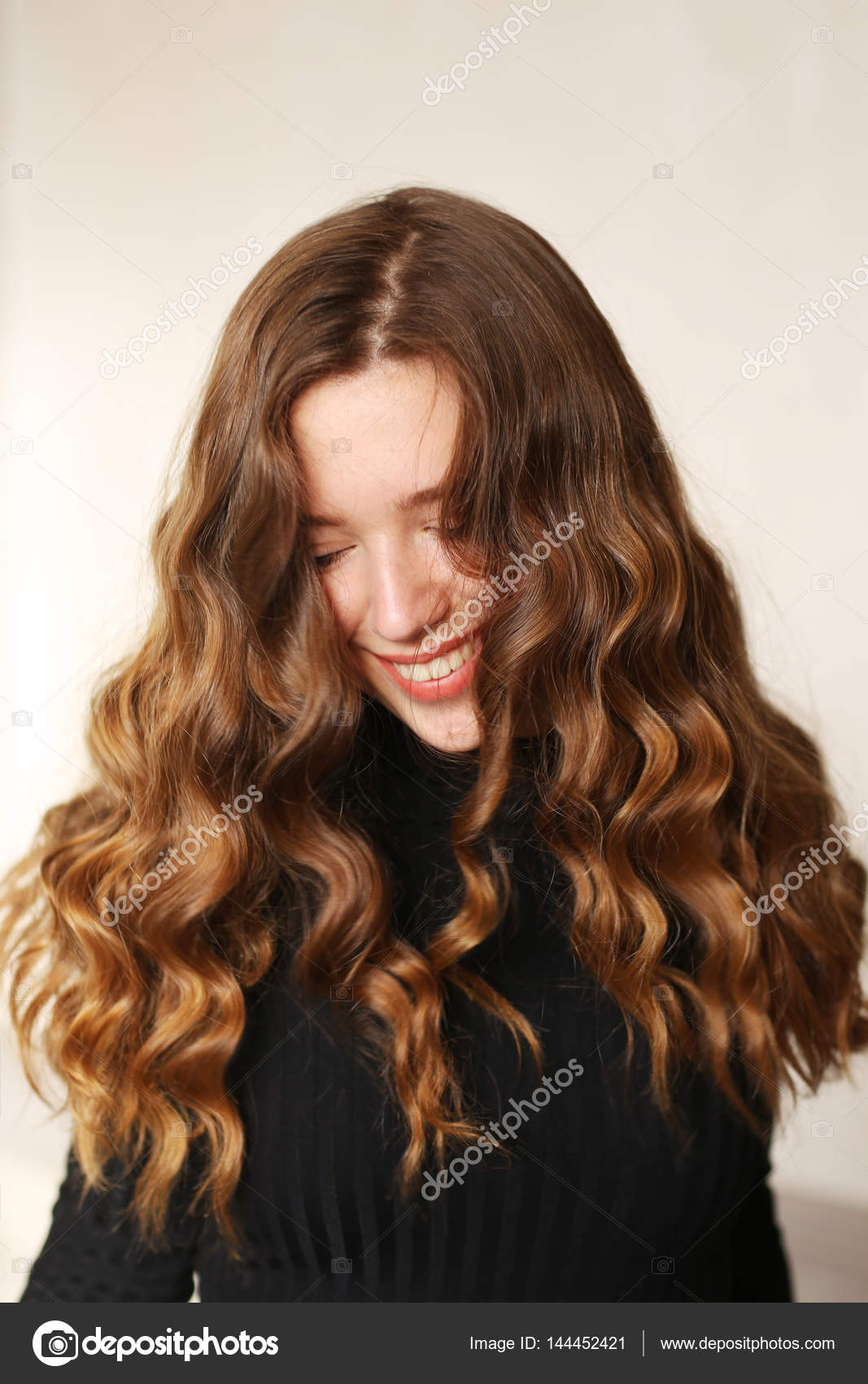 Smiley Faces With Girl Hair
