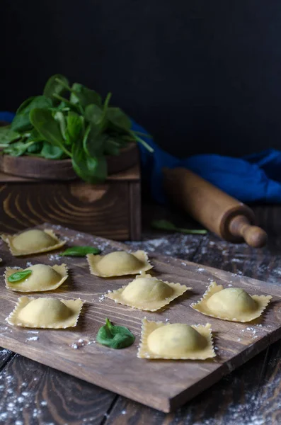 Ravioli with spinach Stock Photos, Royalty Free Ravioli with spinach ...