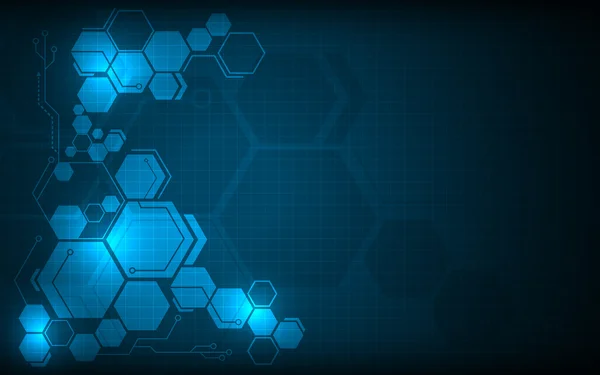 Hexagon pattern hi tech background Stock Vector Image by ©pixtumz ...