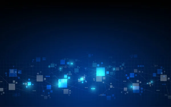 Vector Abstract Background Technology Illustration Communication Data ...