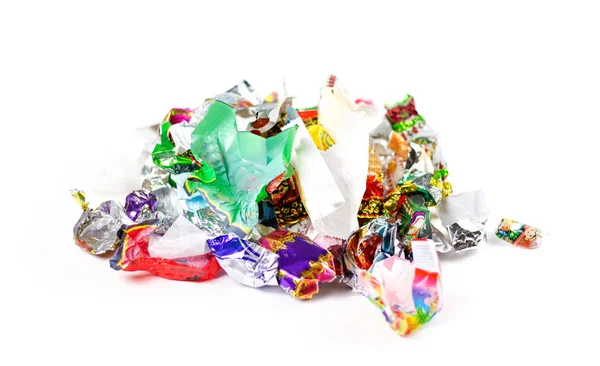 Candy Wrappers Trash