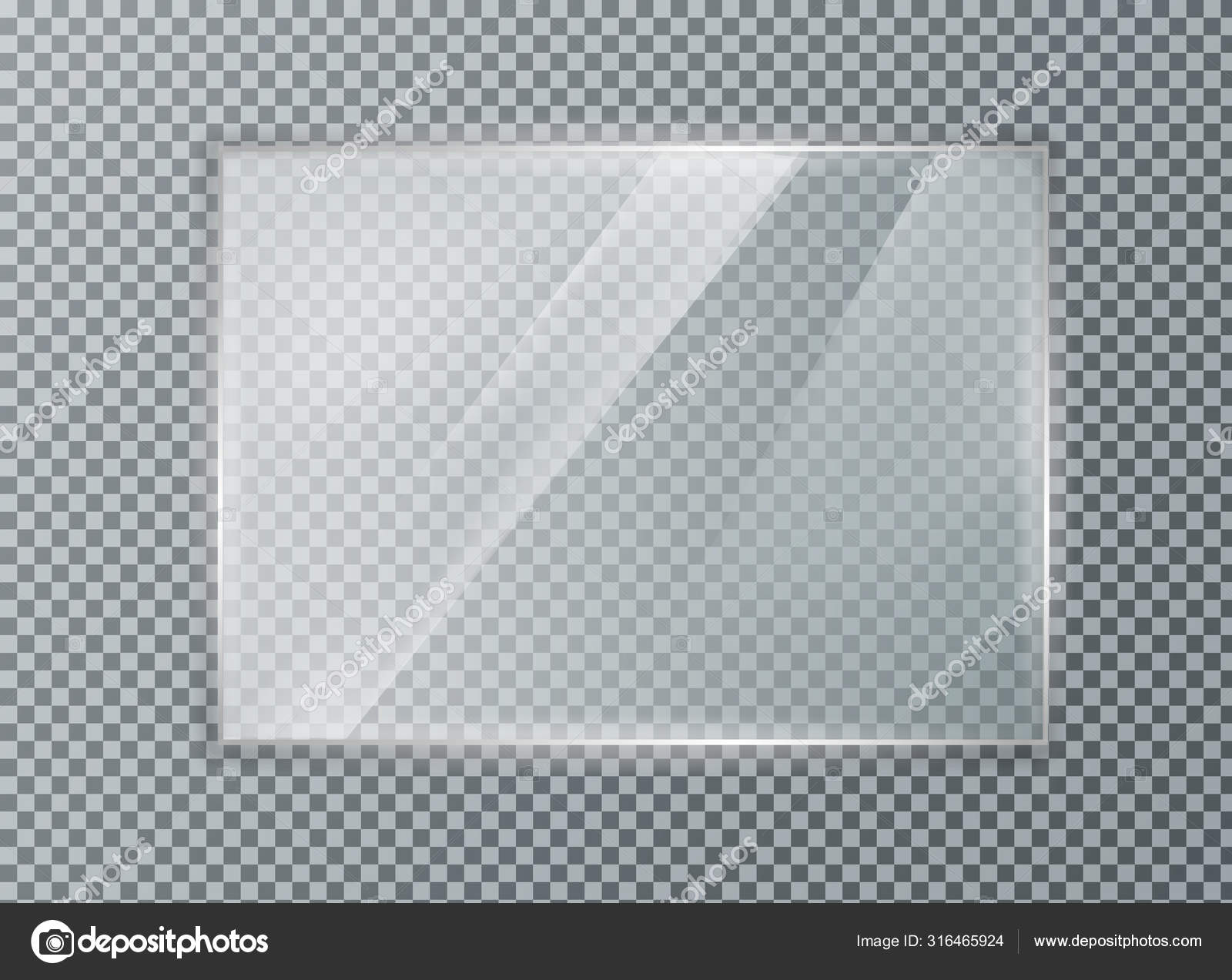 Glass Transparent Texture
