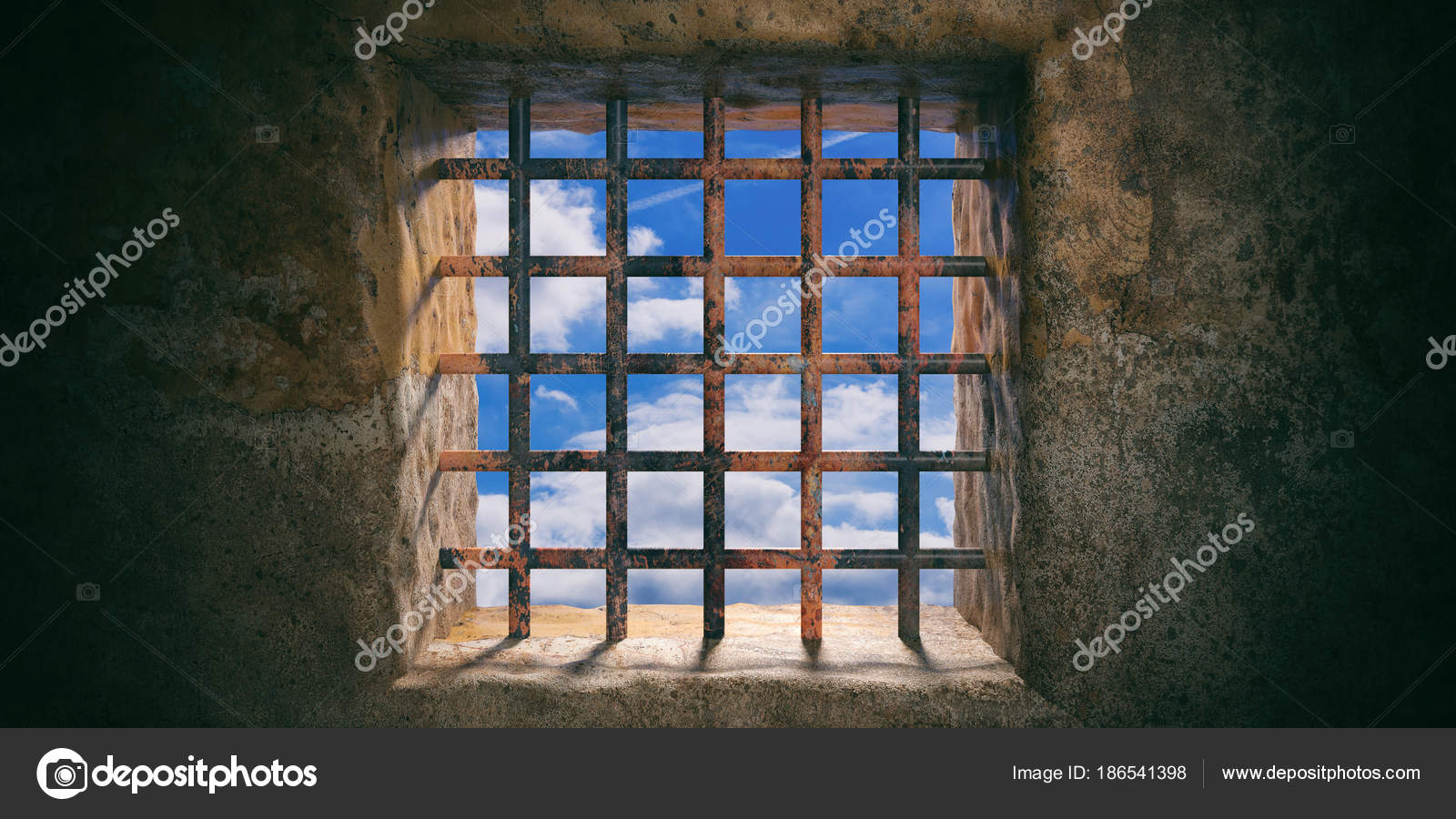 Jail Wall Background