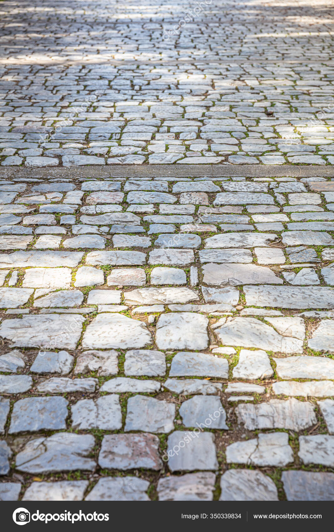 Cobblestone Path Background
