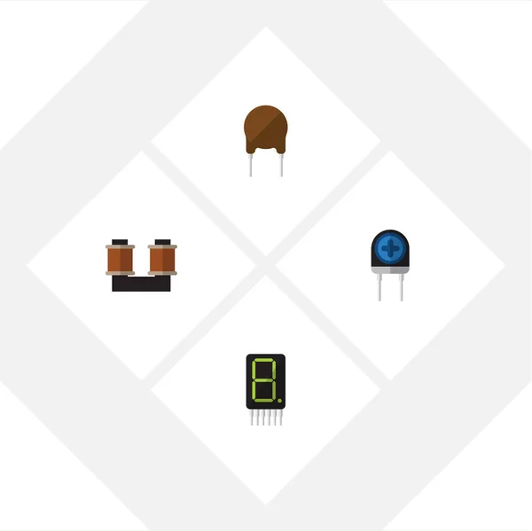 ᐈ Ballast stock icon, Royalty Free inductor flat vectors | download on Depositphotos®