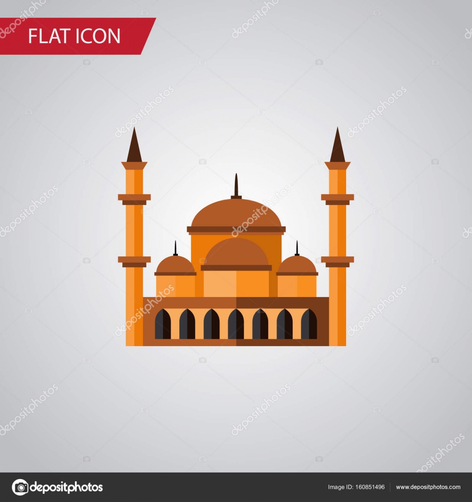 Ikone der isolierten Architektur. mohammedanism Vektor-Element kann für ...