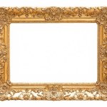 old golden frame. vintage background — Stock Photo © LiliGraphie #19010679