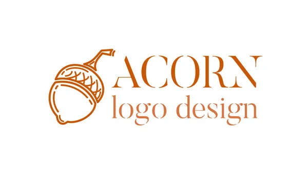 Acorn logo Vector Art Stock Images | Depositphotos