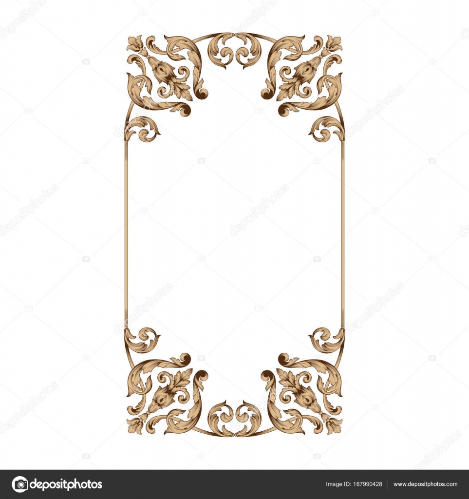 Classical baroque vector Stock Vector Image by ©AcantStudio #167990428