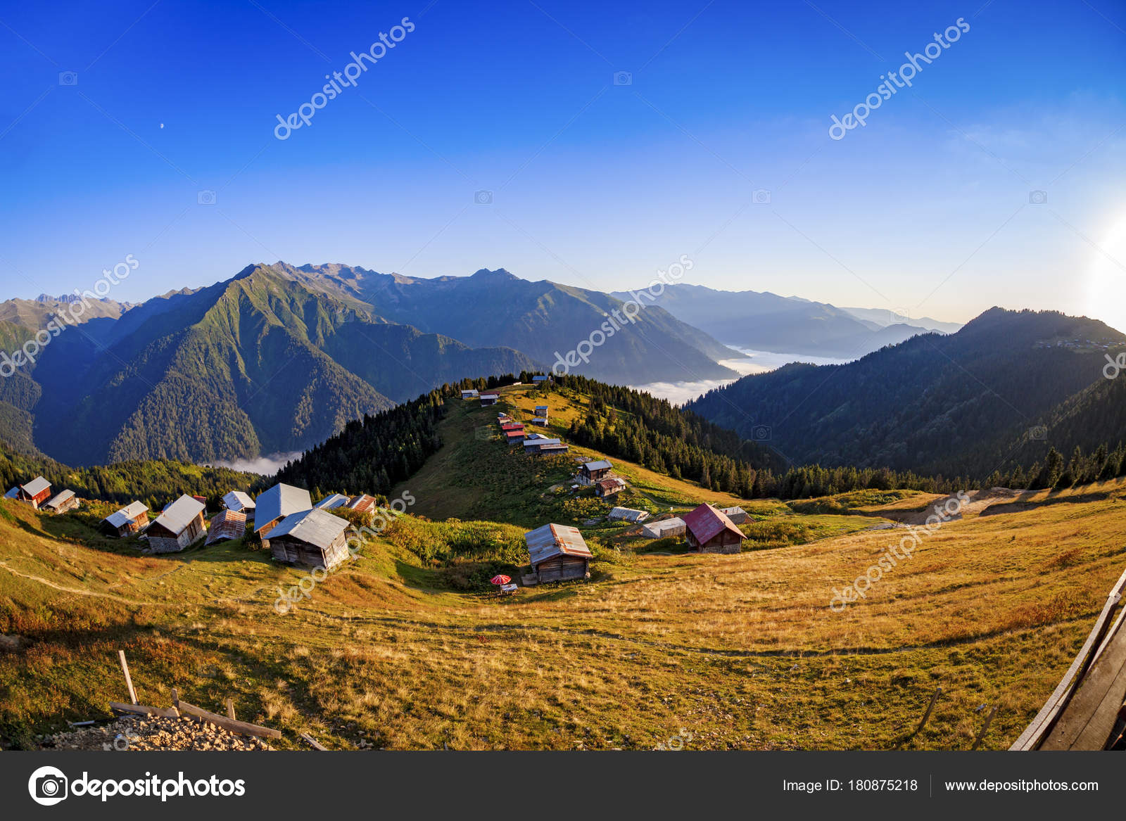 Beautiful Nature Plateau Turkey Stock Photo by ©mtellioglu 180875218
