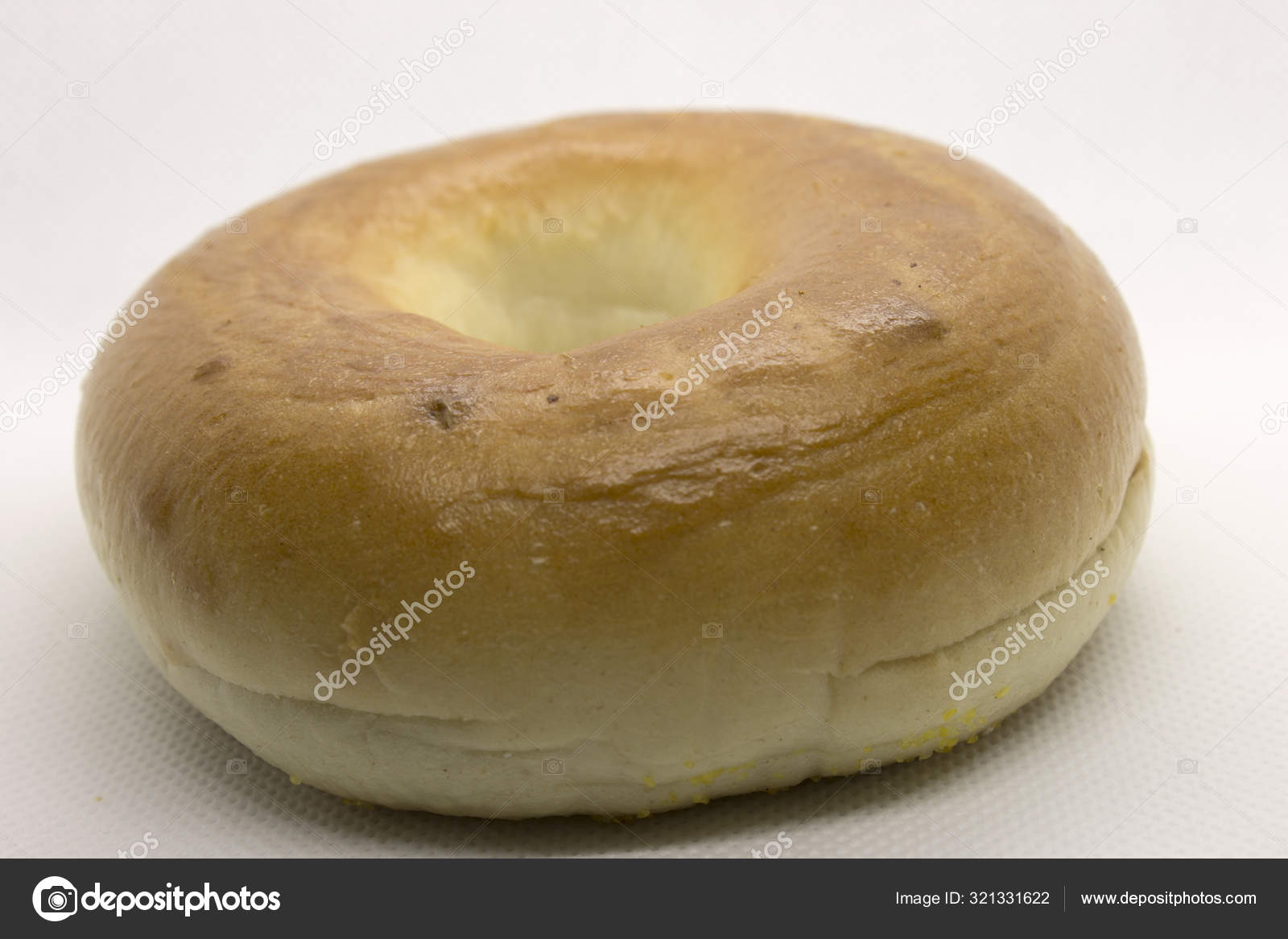 Photograph Bagel Isolated White Background — Stock Photo © DanaZurki ...