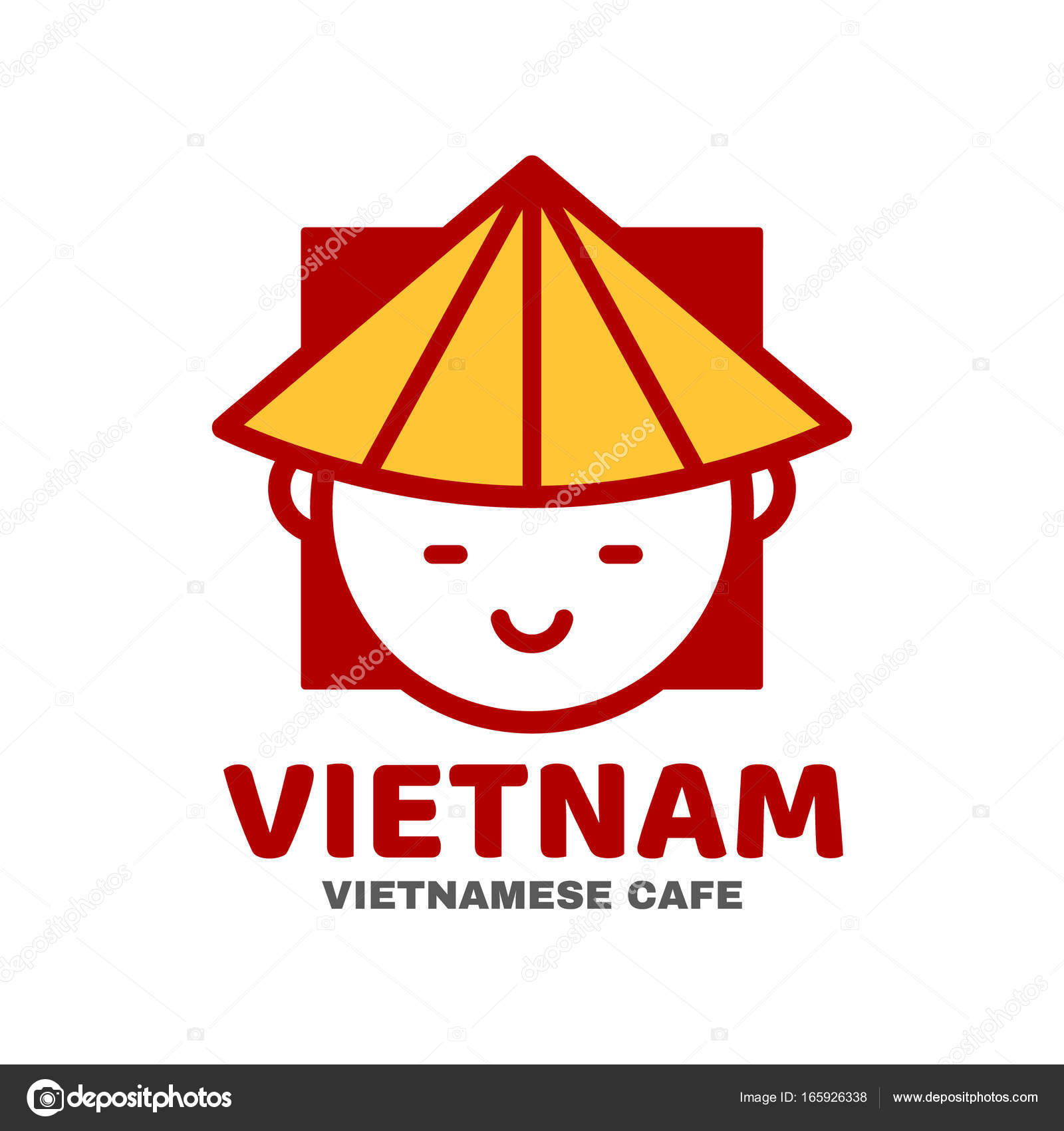 Vietnam logo template design. Vector Stock Vector by ©Kahovsky 165926338