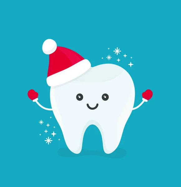 Set Christmas Tooth Characters Emoticons Facial Expressions Funny ...
