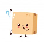 Cute smiling happy parcel,delivery box Stock Illustration by ©Kahovsky ...