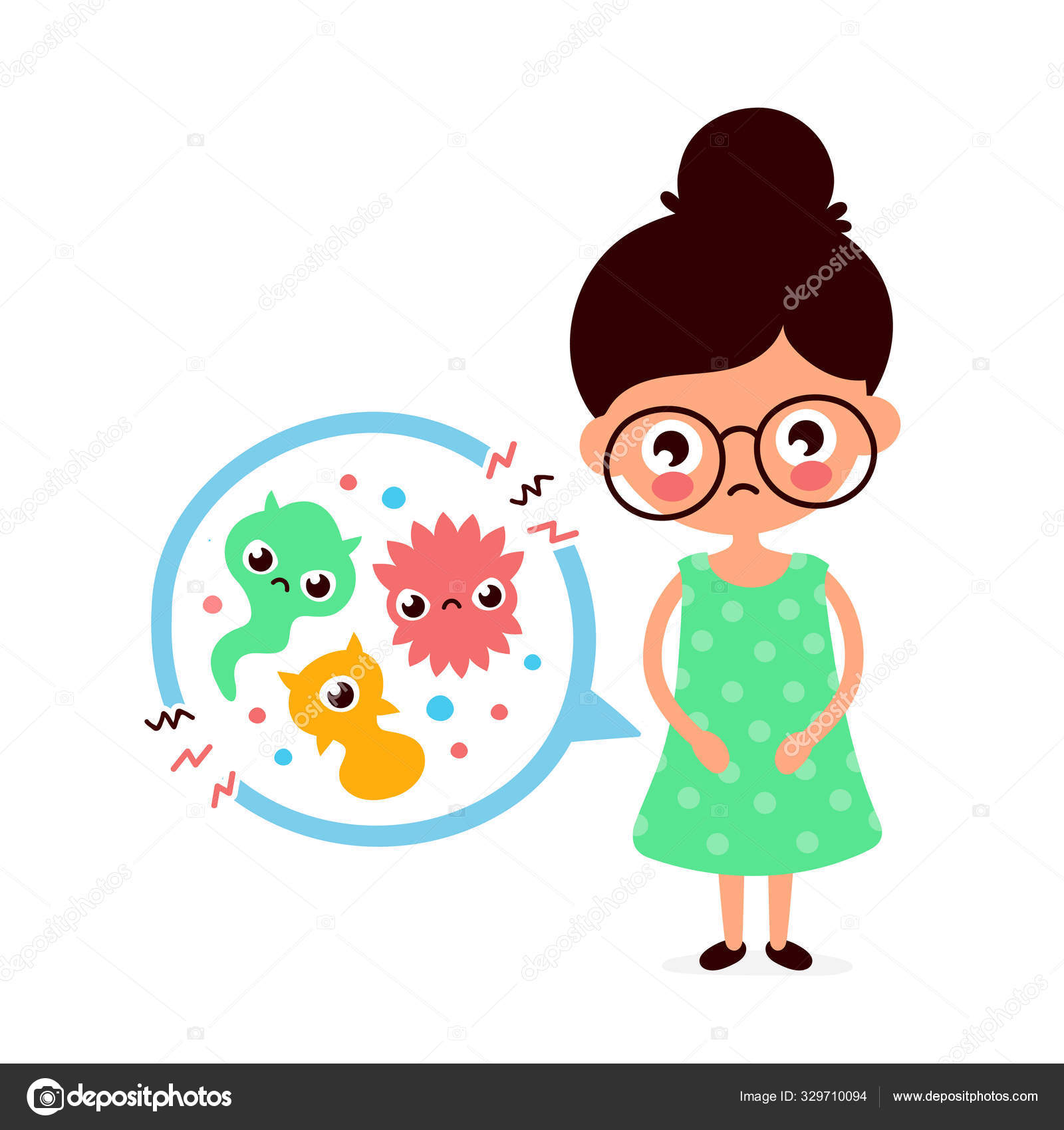 Food Poisoning Animation