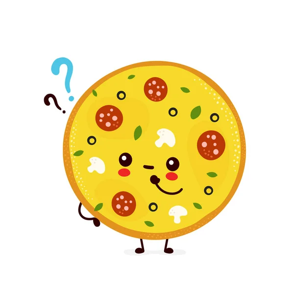 Cute happy smiling pizza set collection Stock Illustration by ©Kahovsky ...