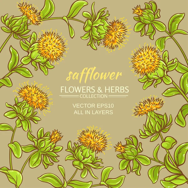 Safflower drawing Vector Art Stock Images | Depositphotos
