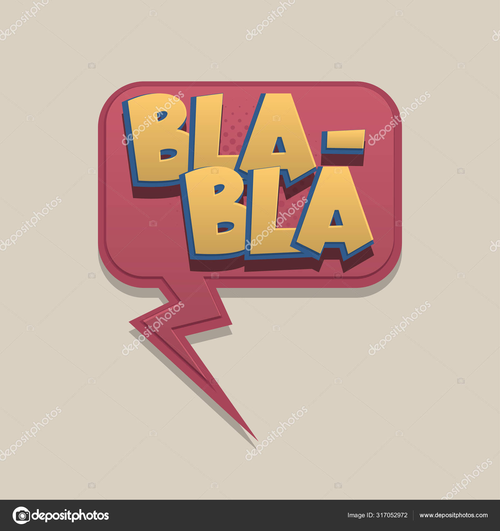 Comic text speech bubble pop art design Stock Vector Image by ...