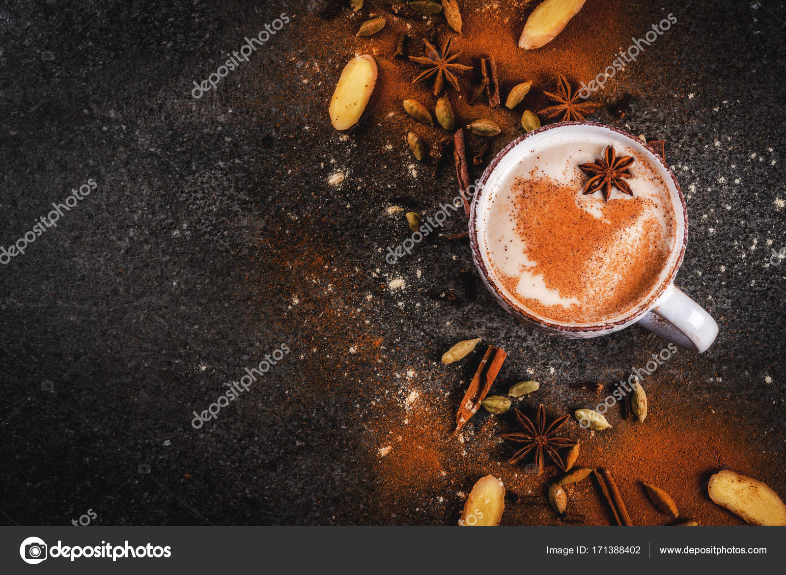Traditional indian masala chai tea Stock Photo by ©unixx.0.gmail.com ...