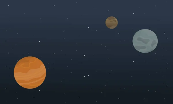 Sistema solar animado imágenes de stock de arte vectorial | Depositphotos