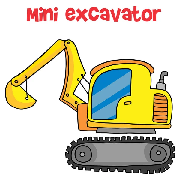 466 Mini excavator Vector Images | Depositphotos