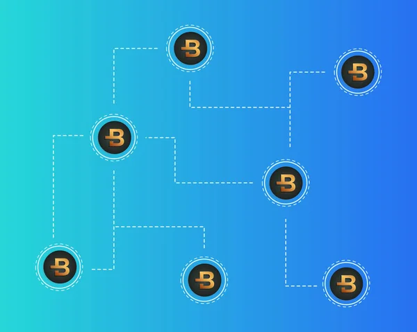 14,504,013 Criptomoeda cadeia bloco Vector Images | Depositphotos