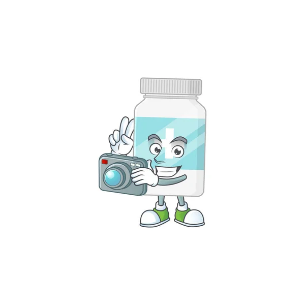 Prednisone Pill Bottle Cartoon