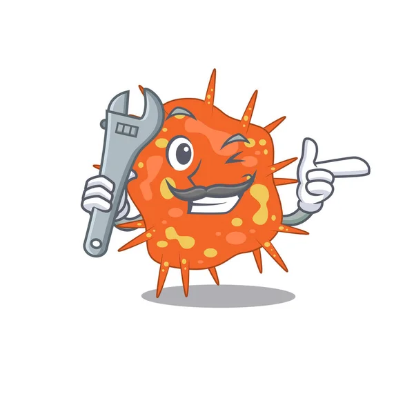 Una Imagen Del Concepto De Diseño De La Mascota Mecánica De