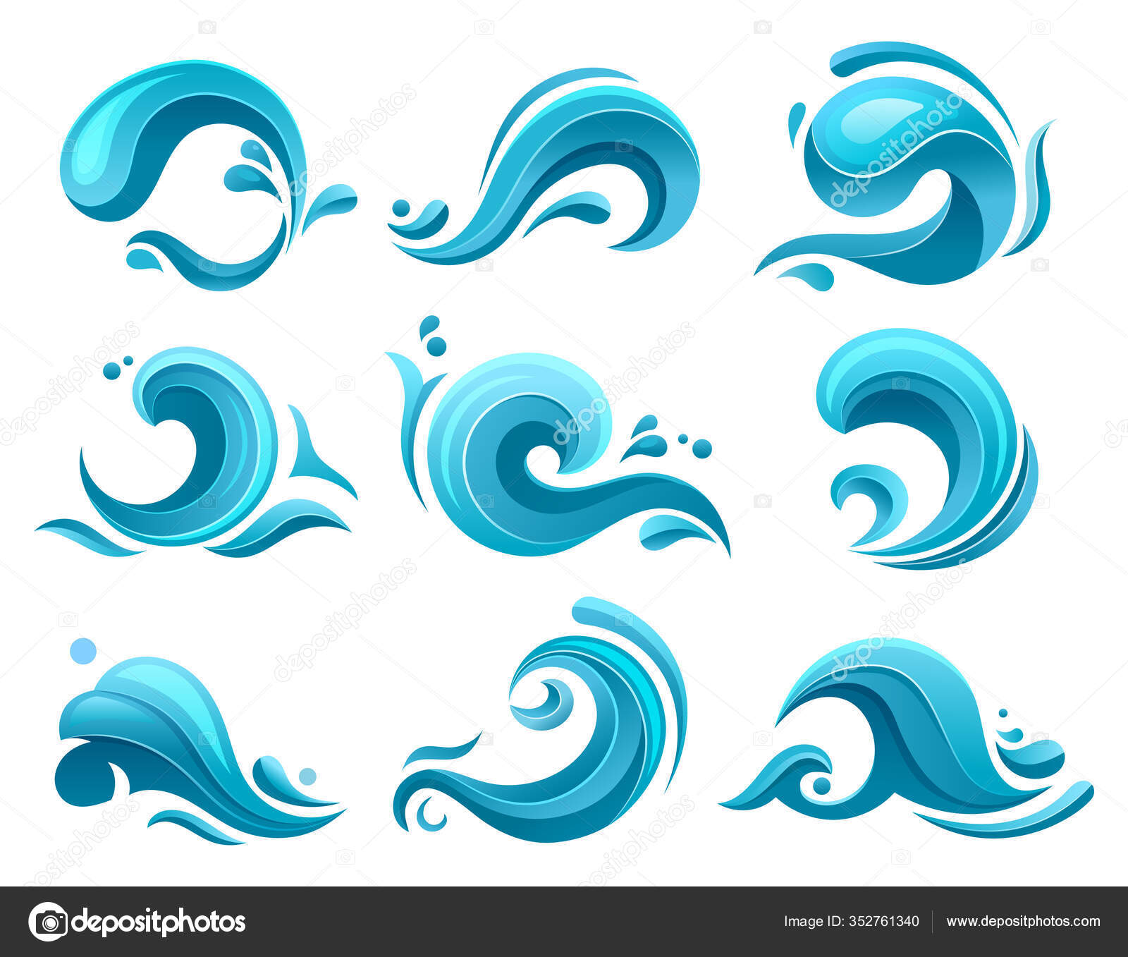 Animated Ocean Waves Clip Art
