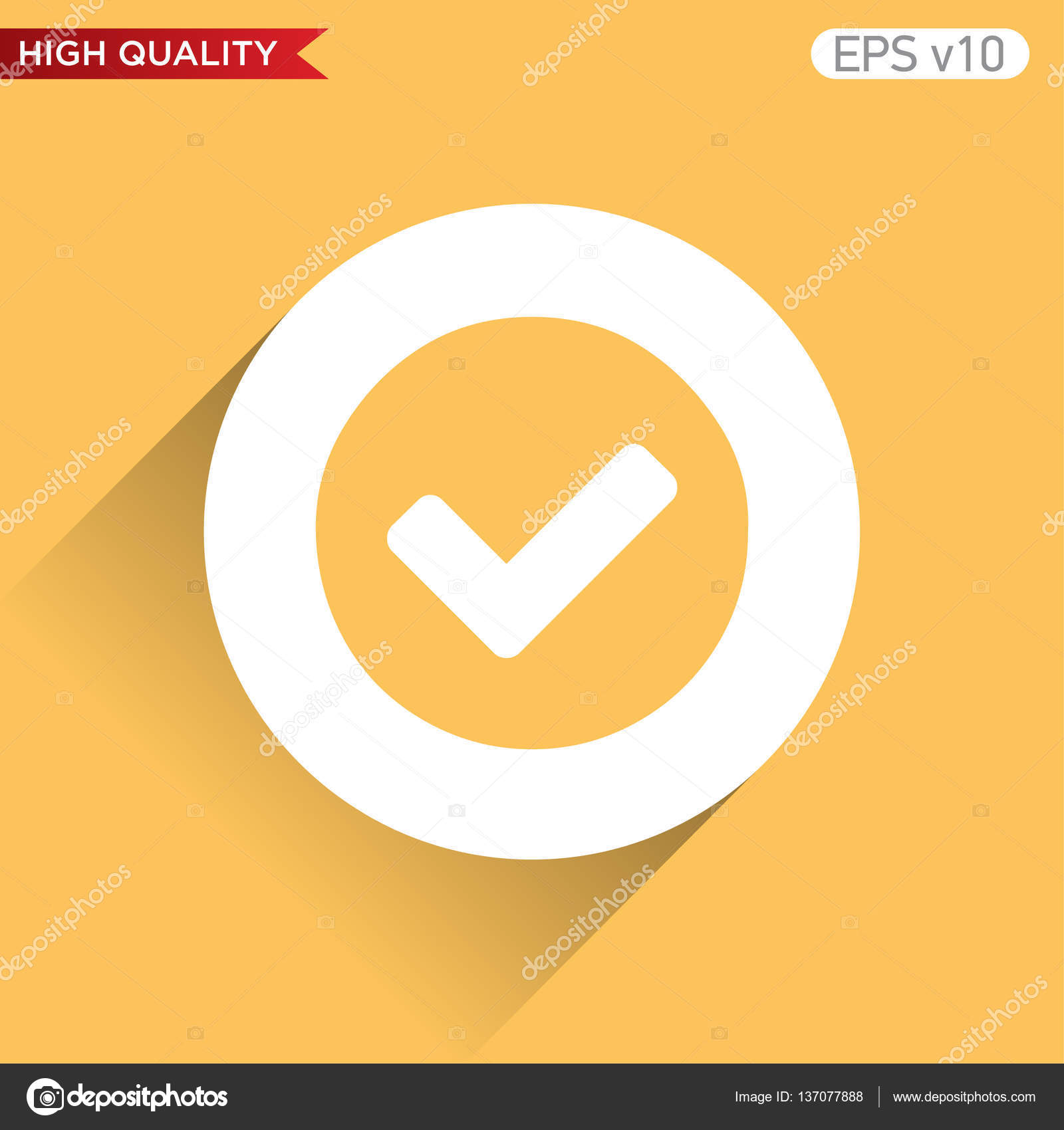 Check icon or button Stock Vector Image by ©M_Studio #137077888