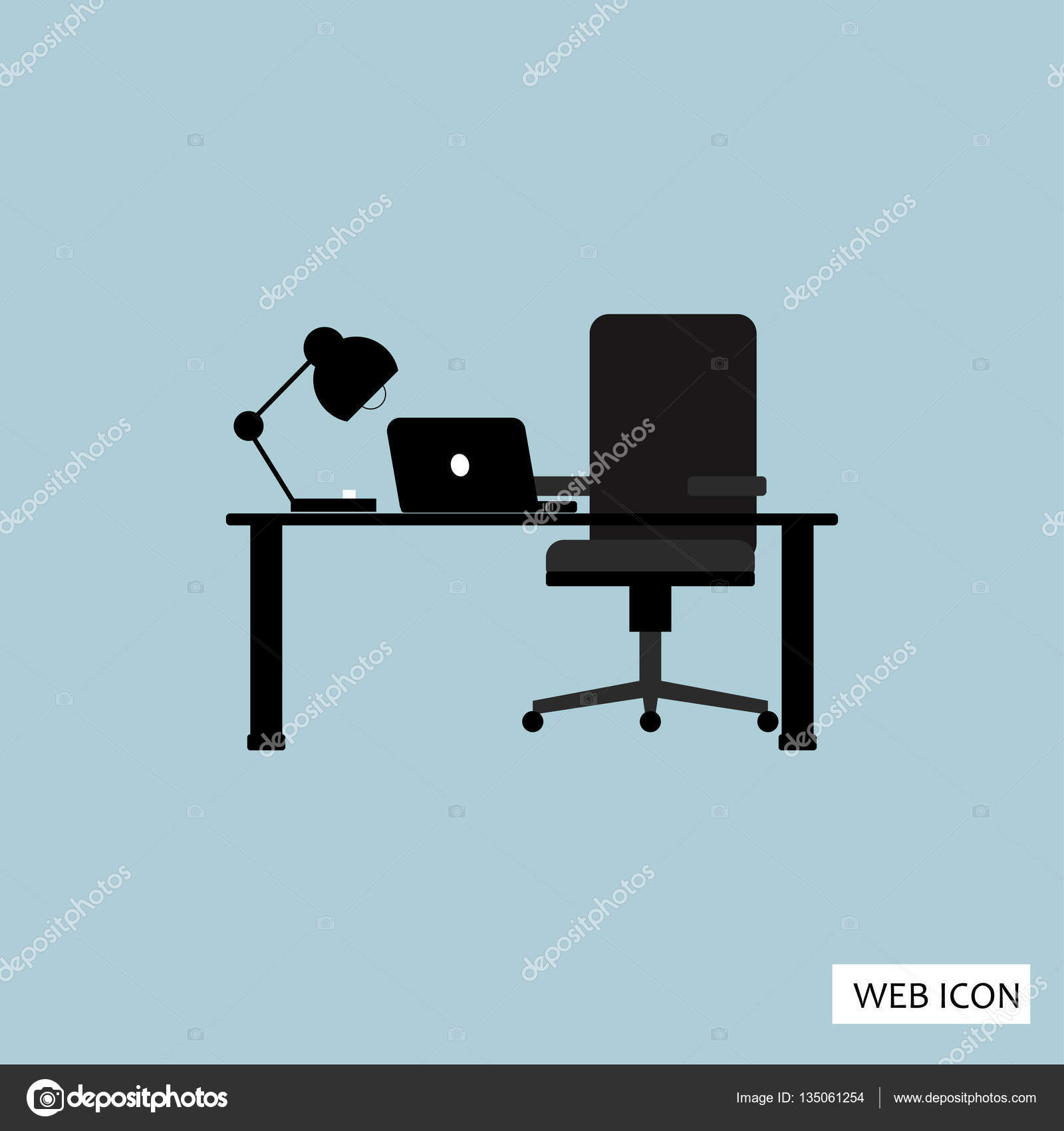 Work Desk Icon