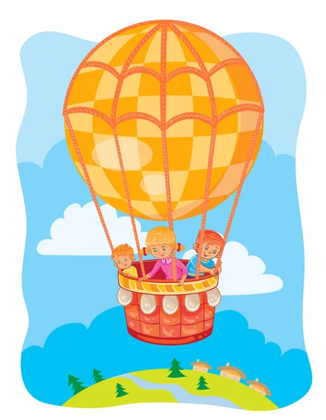 Hot air balloon — Stock Vector © Nicolaivanovici #46417819