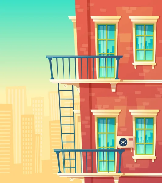 Modern brick facade Vector Art Stock Images | Depositphotos