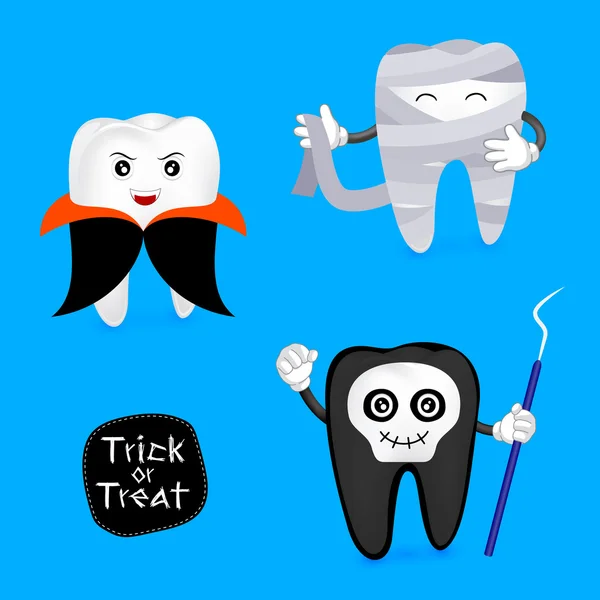 Halloween dental background Vector Art Stock Images | Depositphotos