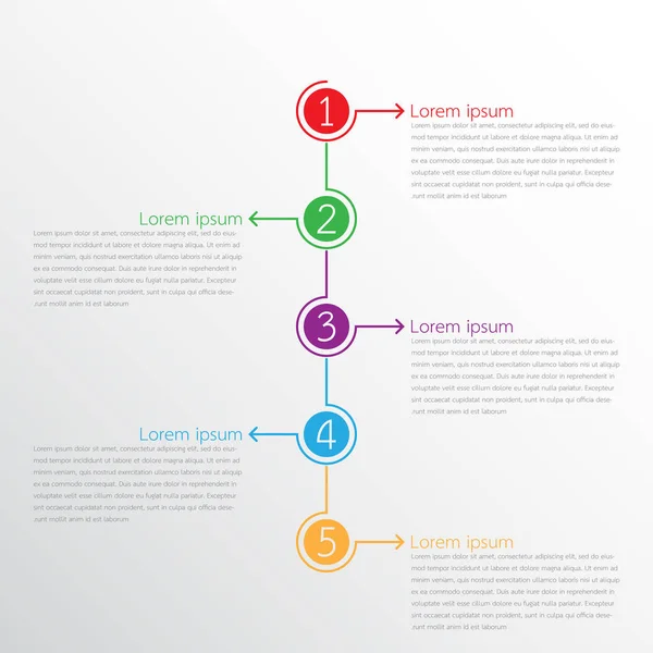 Vector infographic templates for detailed reports from the various ...