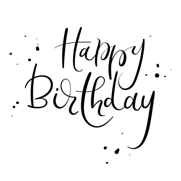 14 864 360 Happy Birthday Calligraphy Vector Images Depositphotos
