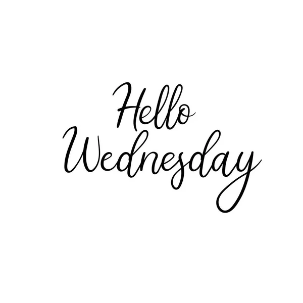 Hello wednesday Vector Art Stock Images | Depositphotos