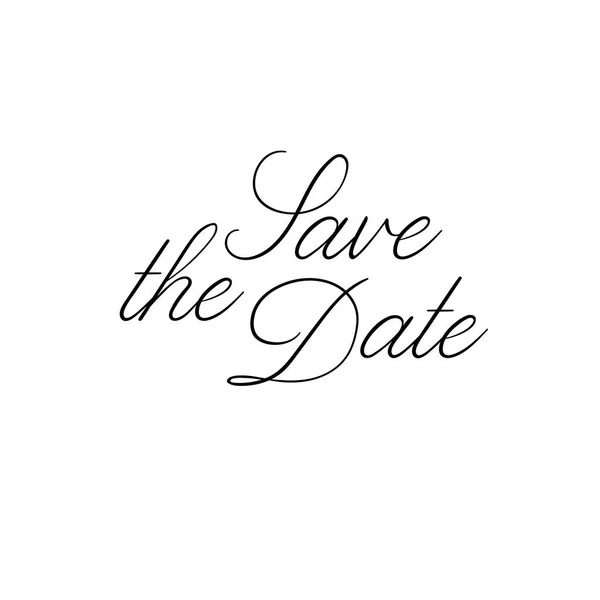 Our wedding. Hand lettering greeting card. Modern calligraphy. Handwritten text. — Stock Vector ...