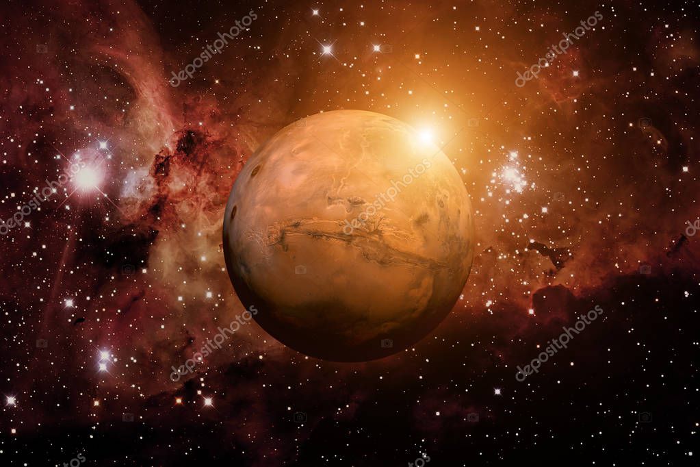 Planet Mars The Backdrop
