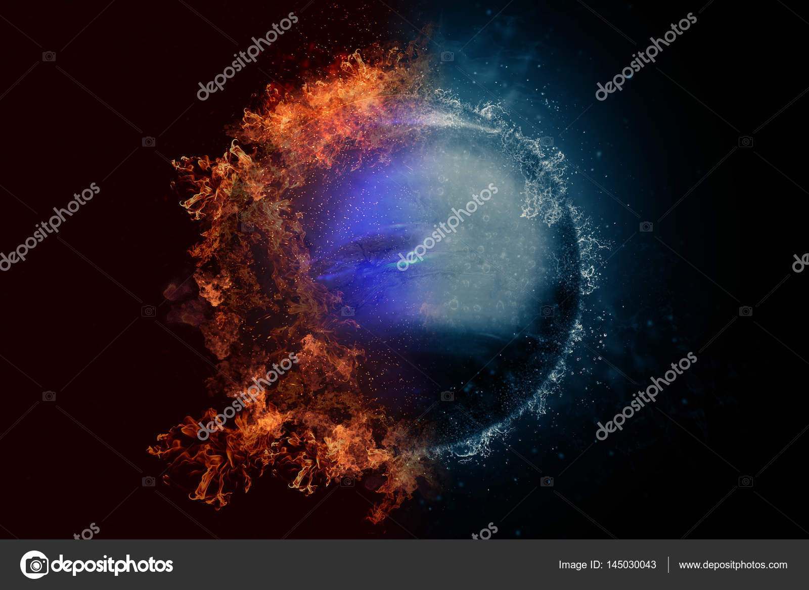 Sci Fi Explosion Water