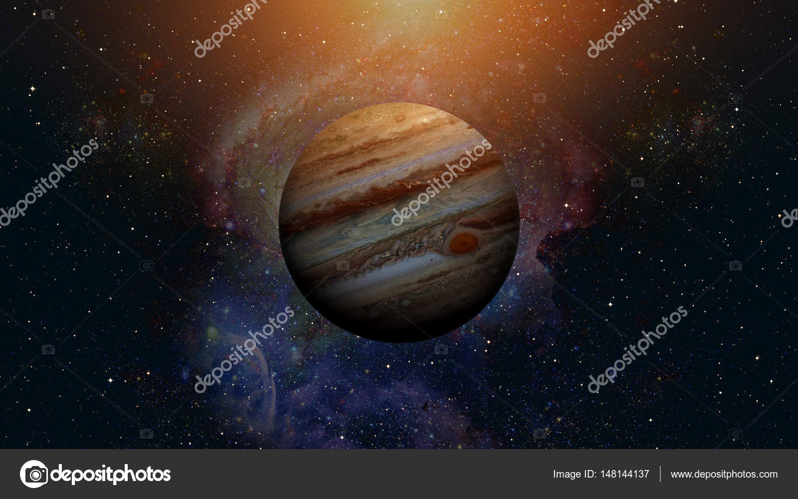 Solar System - Jupiter. It is the largest planet in the Solar System ...