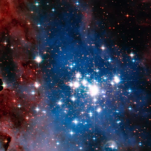 Grupo estelar Trumpler 14. Una de las estrellas brillantes de la Vía ...