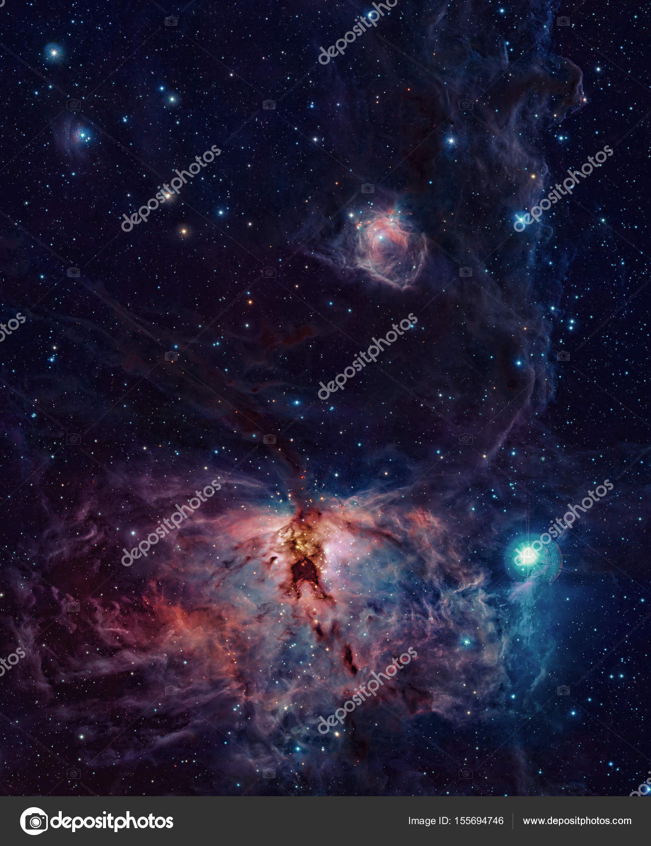 Flame Nebula Location