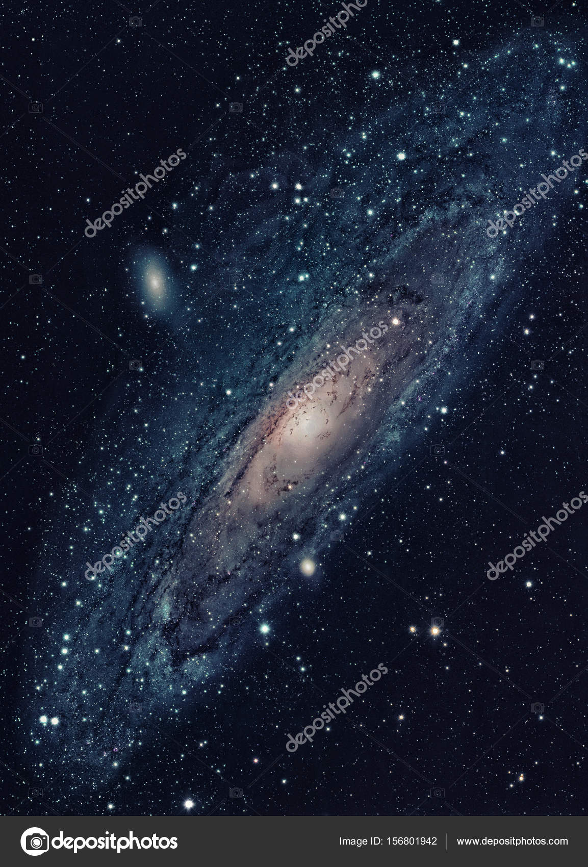 The Andromeda Galaxy is a nearest spiral galaxy to the Milky Way Stock ...