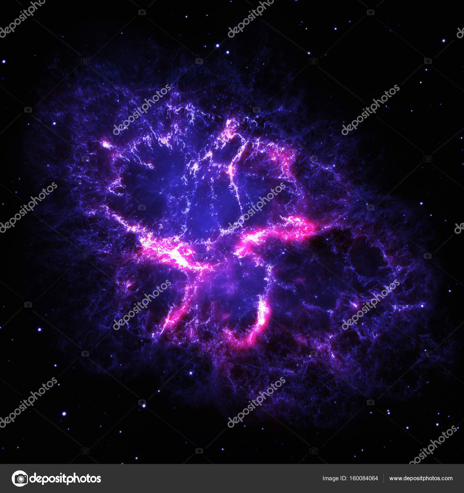 Crab Nebula Explosion