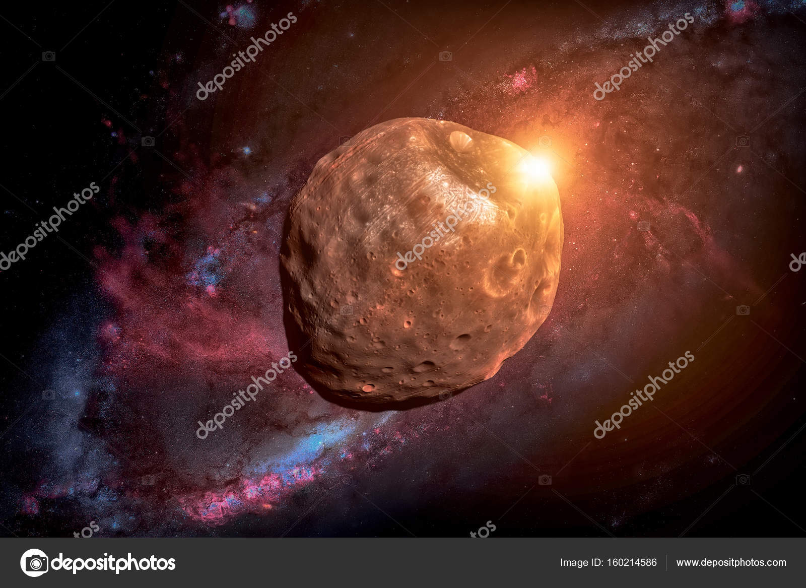 Natural Satellite Of Mars